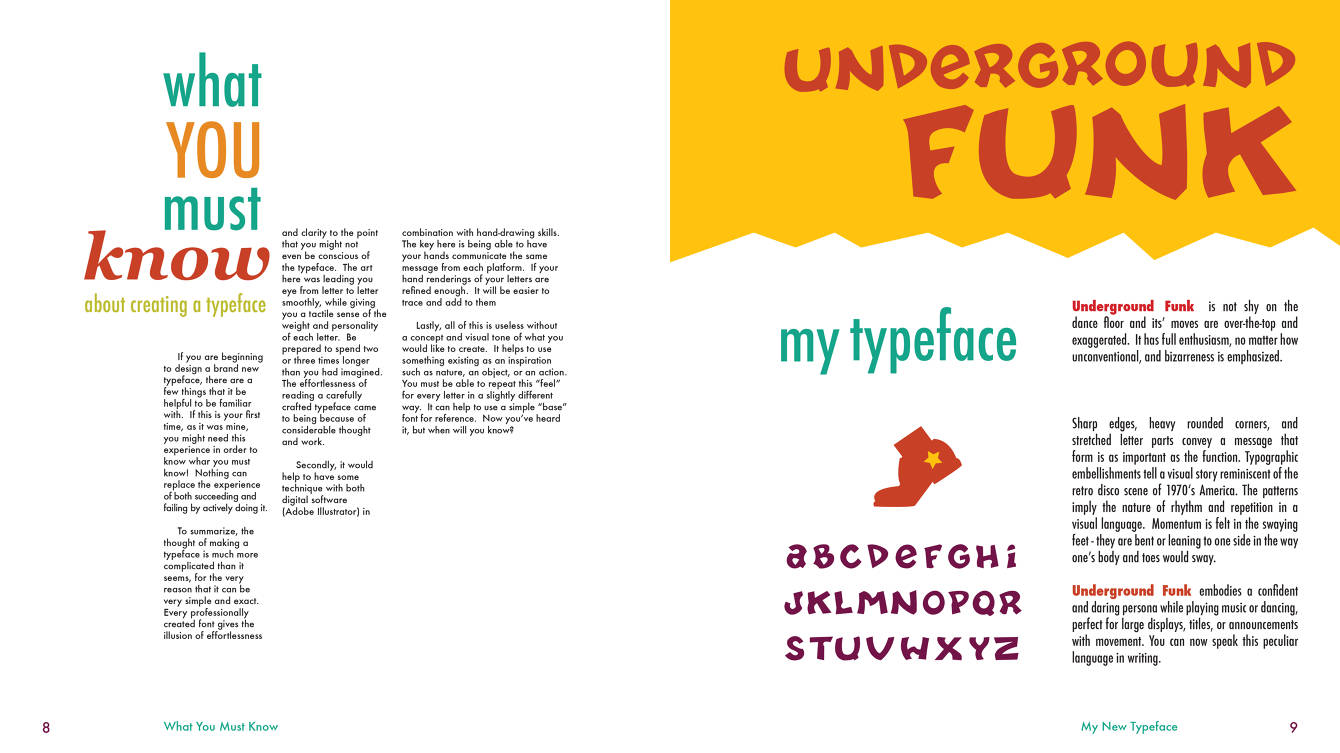 Typeface Design & Book - Simon Dennis