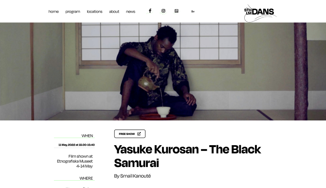 YASUKE KUROSAN - Smaïl Kanouté /Cie Vivons
