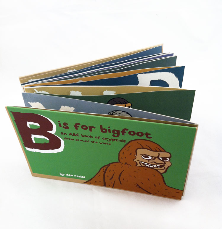 B is for Bigfoot - Dan Rodda Illustration