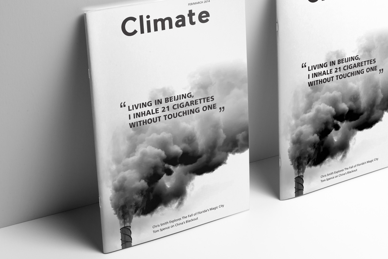 Climate Magazine - Jimmy Ginn - Graphic Design Exeter