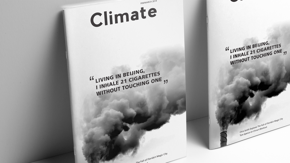 Climate Magazine - Jimmy Ginn - Graphic Design Exeter