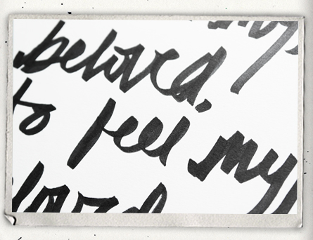 Non Calligraphy - Amanda Bickerstaff Design and Illustration