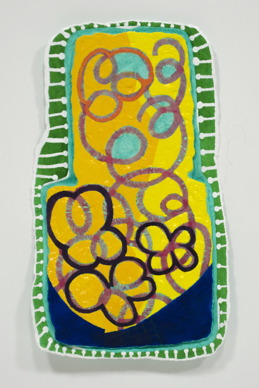 cast paper paintings - Esther Hwang