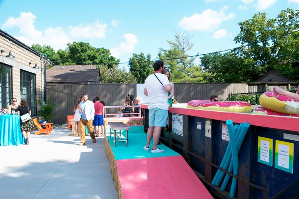 DUMPSTER POOL PARTY - Kate Iverson