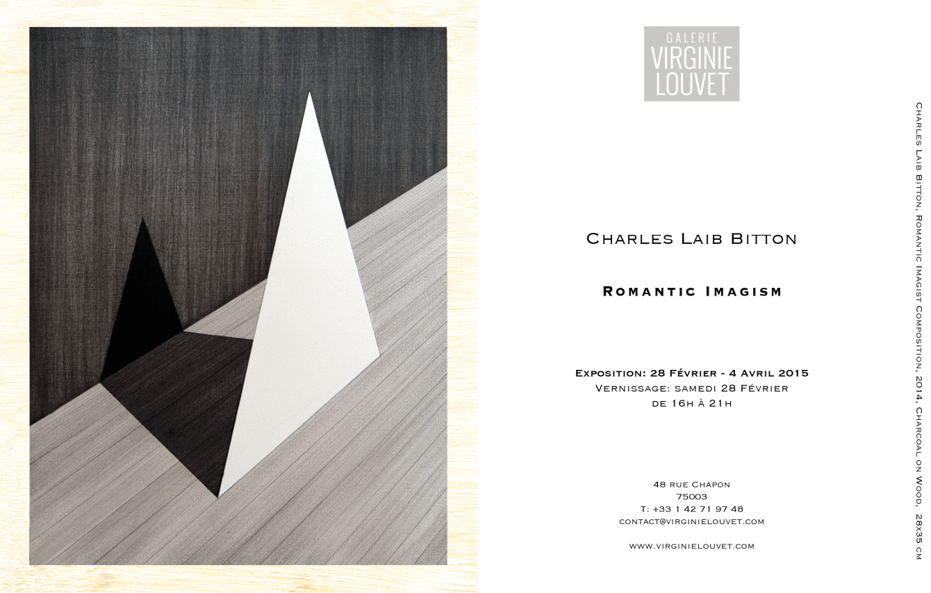 Charles Laib Bitton - Romantic Imagism - 28/02/2015 - IDK Contemporary