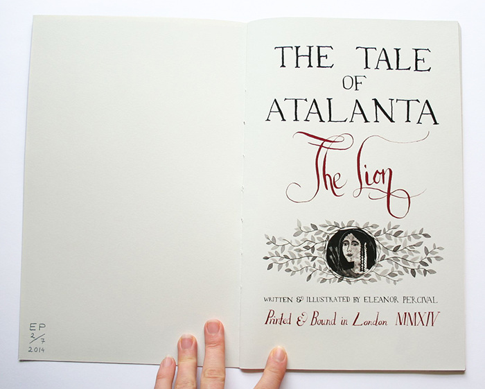 'The Tale of Atalanta the Lion' - Eleanor Percival Illustration
