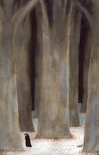 'The Tale of Atalanta the Lion' - Eleanor Percival Illustration