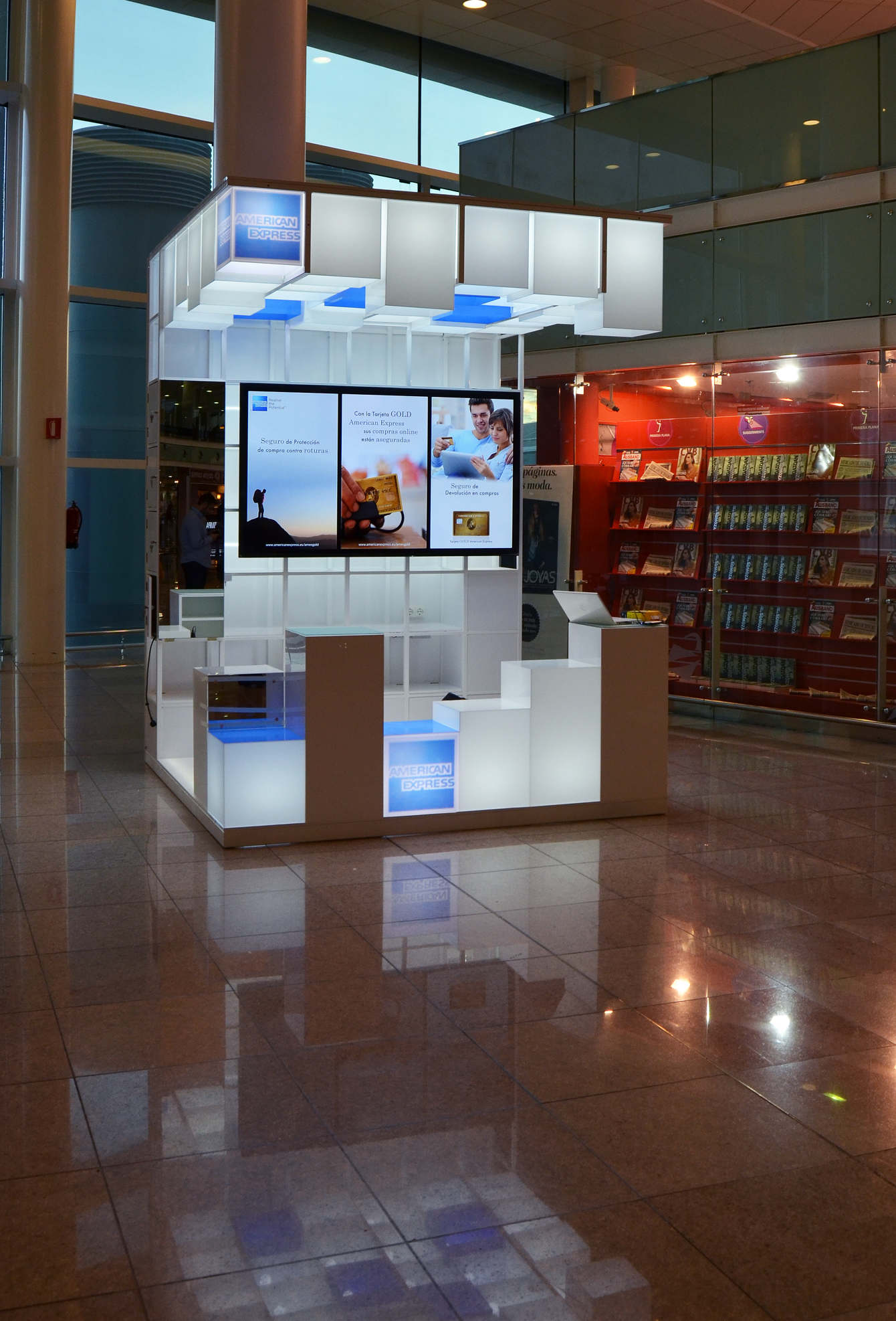 Stand American Express - ACA Alfonso Cort Arquitecto