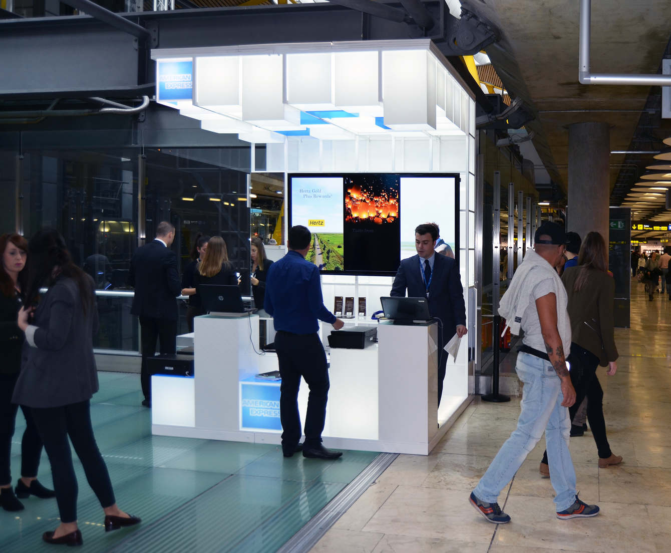 Stand American Express - ACA Alfonso Cort Arquitecto