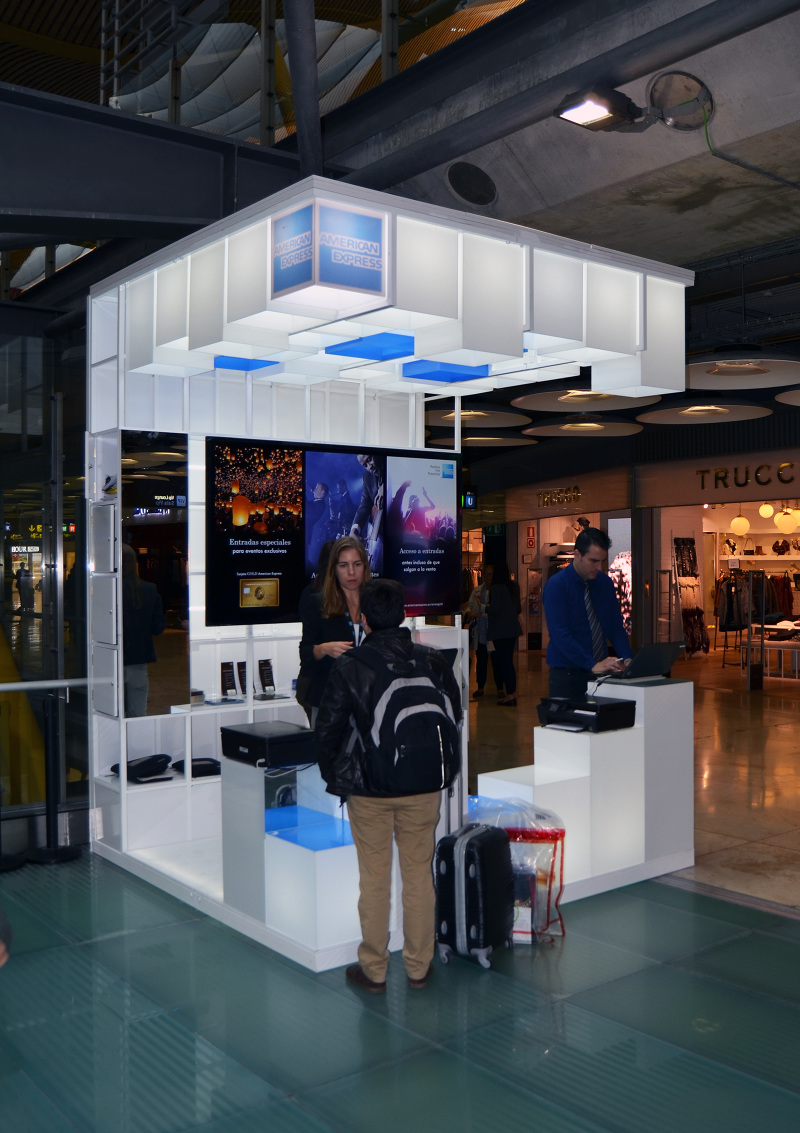 Stand American Express - ACA Alfonso Cort Arquitecto