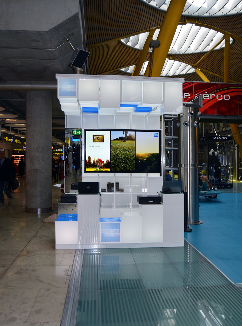 Stand American Express - ACA Alfonso Cort Arquitecto