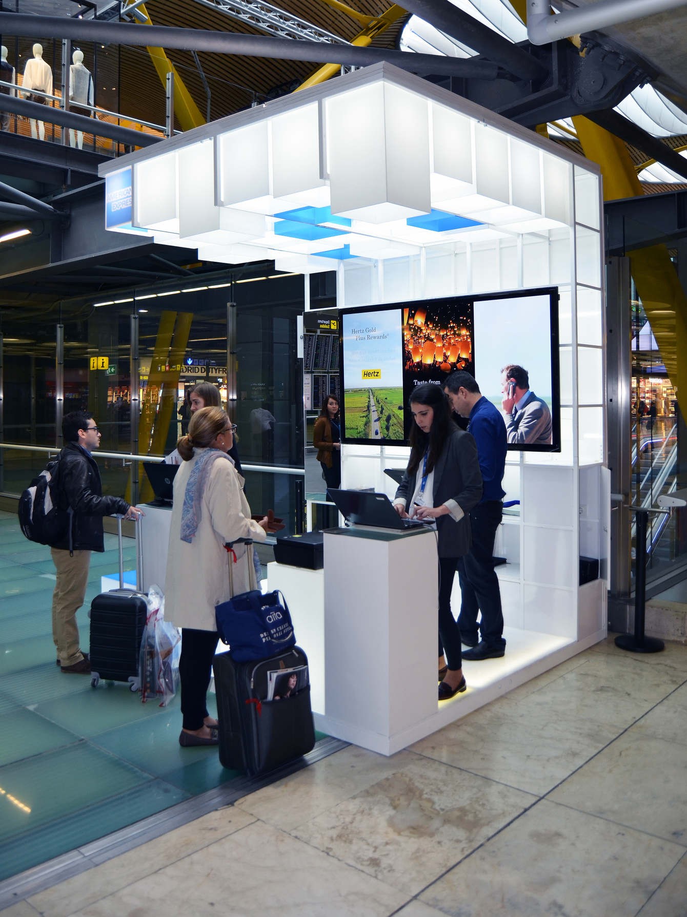 Stand American Express - ACA Alfonso Cort Arquitecto