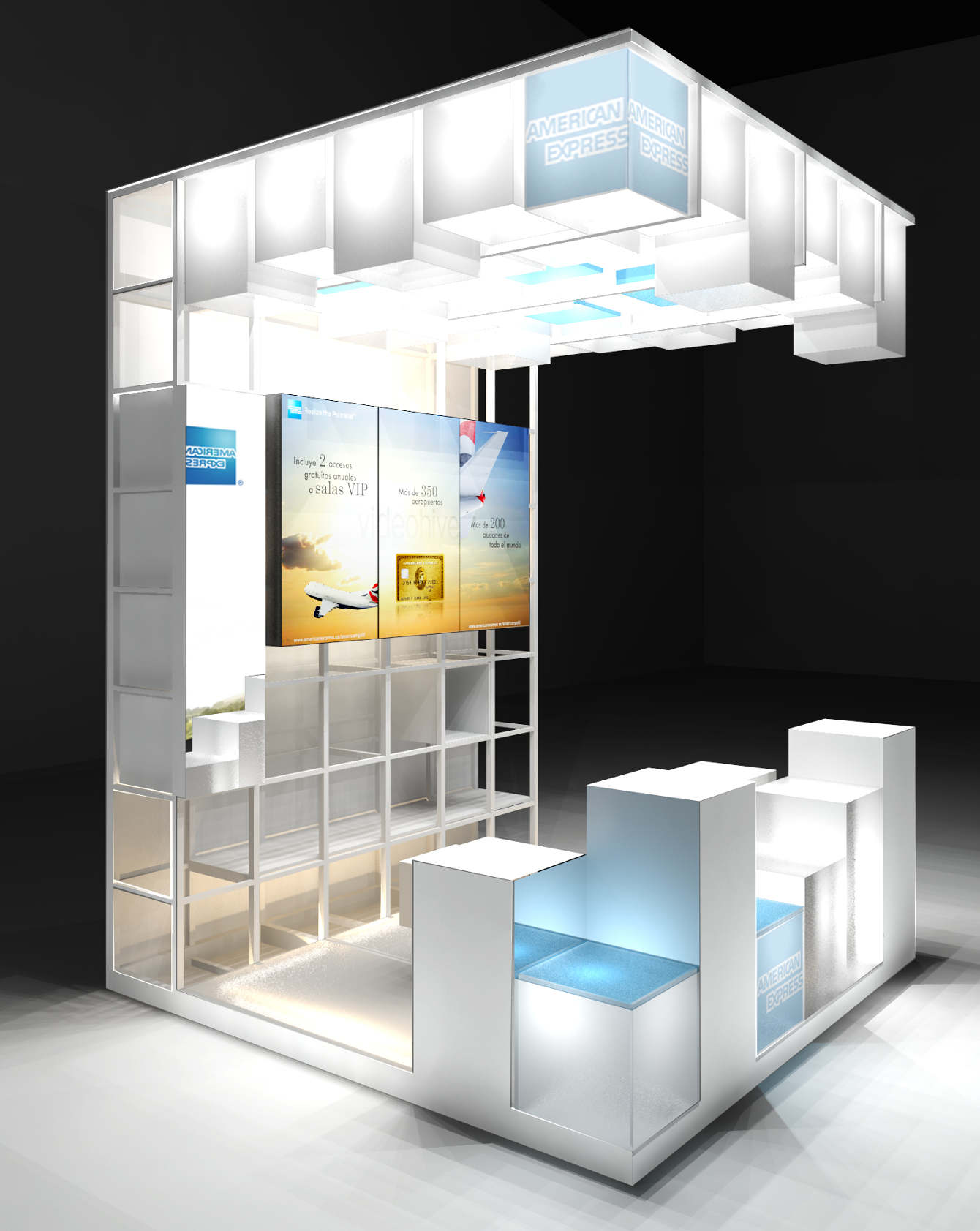 Stand American Express - ACA Alfonso Cort Arquitecto