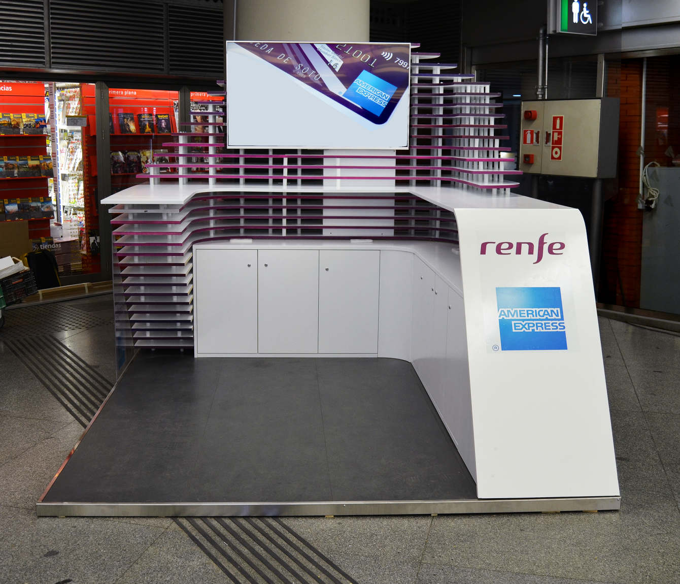 Stand Renfe Amex - ACA Alfonso Cort Arquitecto