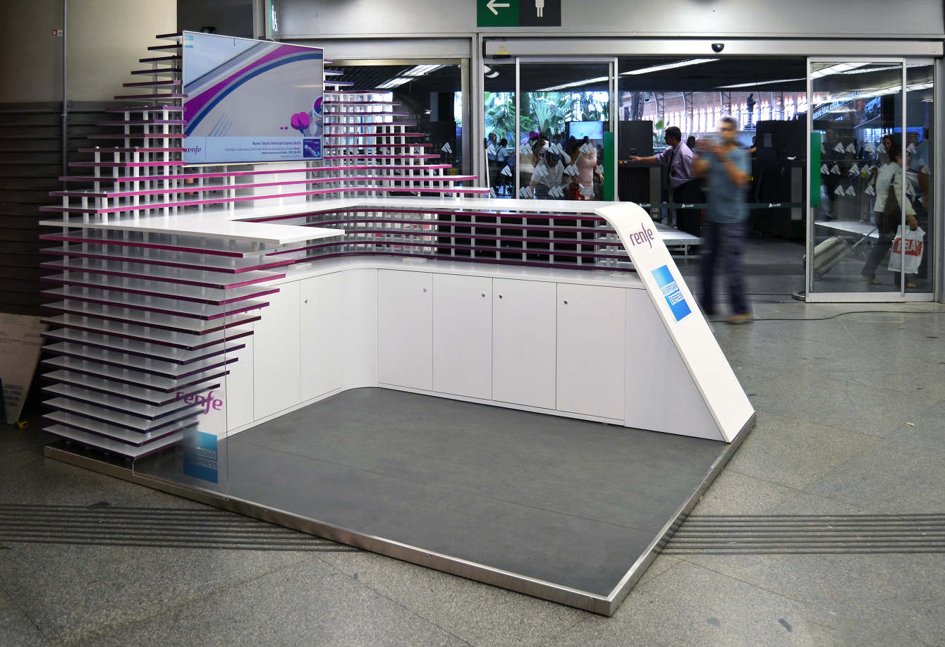 Stand Renfe Amex - ACA Alfonso Cort Arquitecto