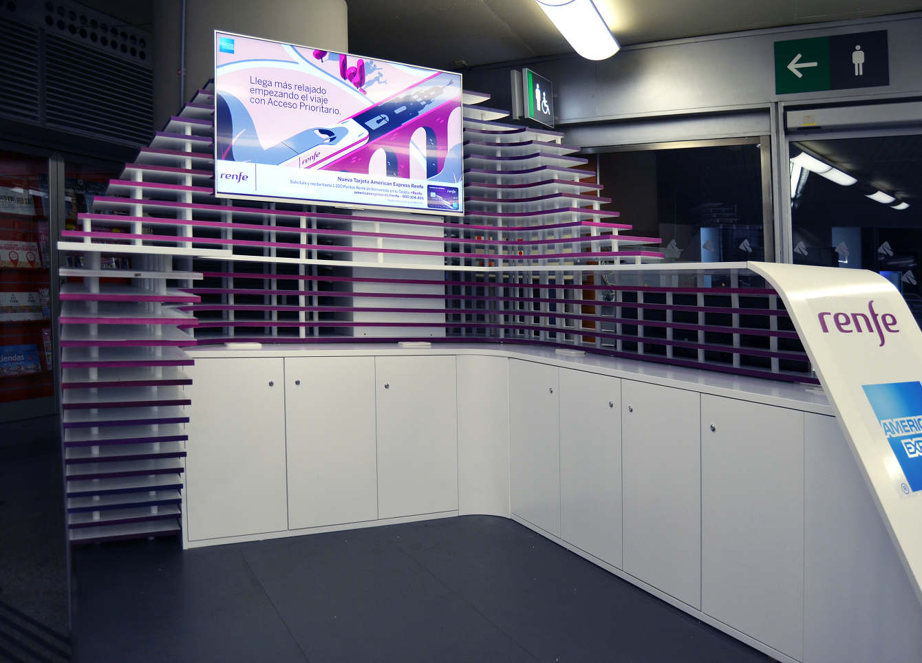 Stand Renfe Amex - ACA Alfonso Cort Arquitecto