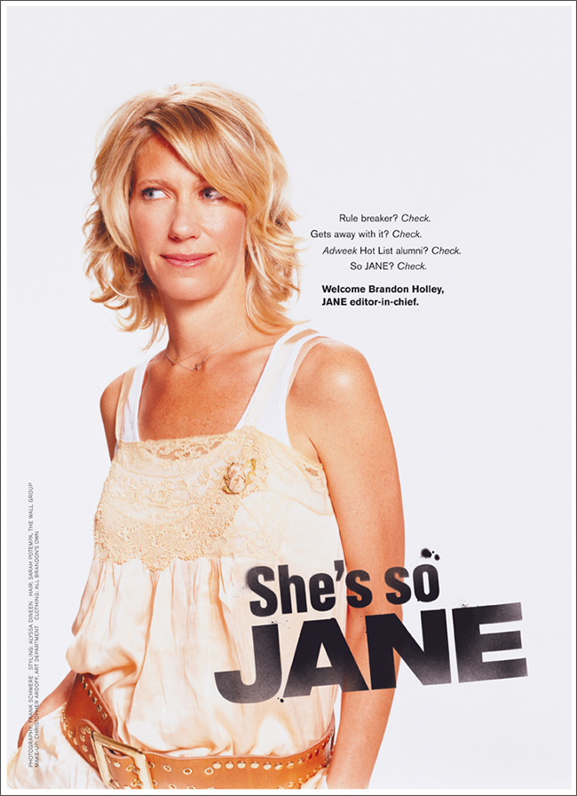 SO JANE ad campaign - Jenny Ryan