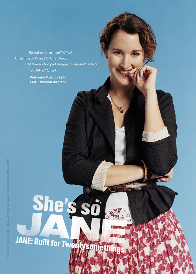 SO JANE ad campaign - Jenny Ryan
