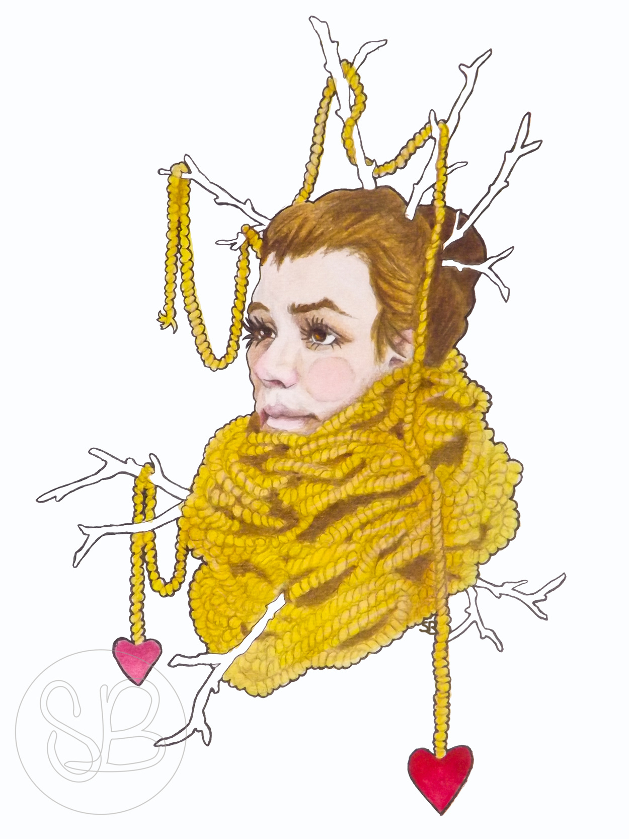 Yellow Yarn - Sara Breslin