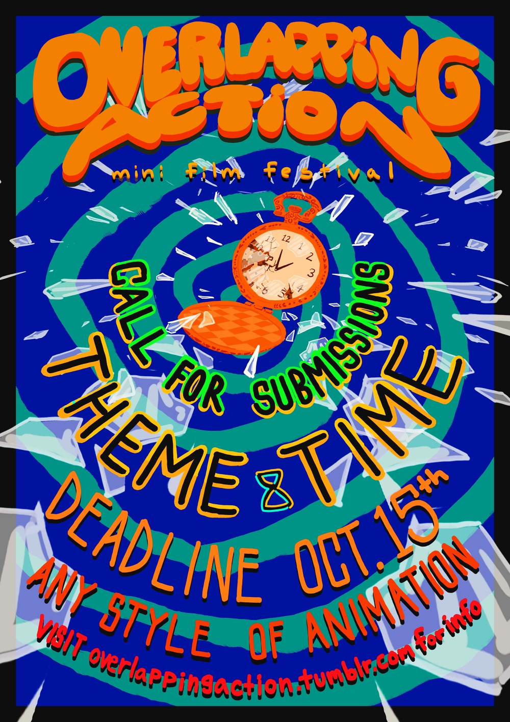 Overlapping Action: Mini Animation Festival - Ben Chapin Visual Art