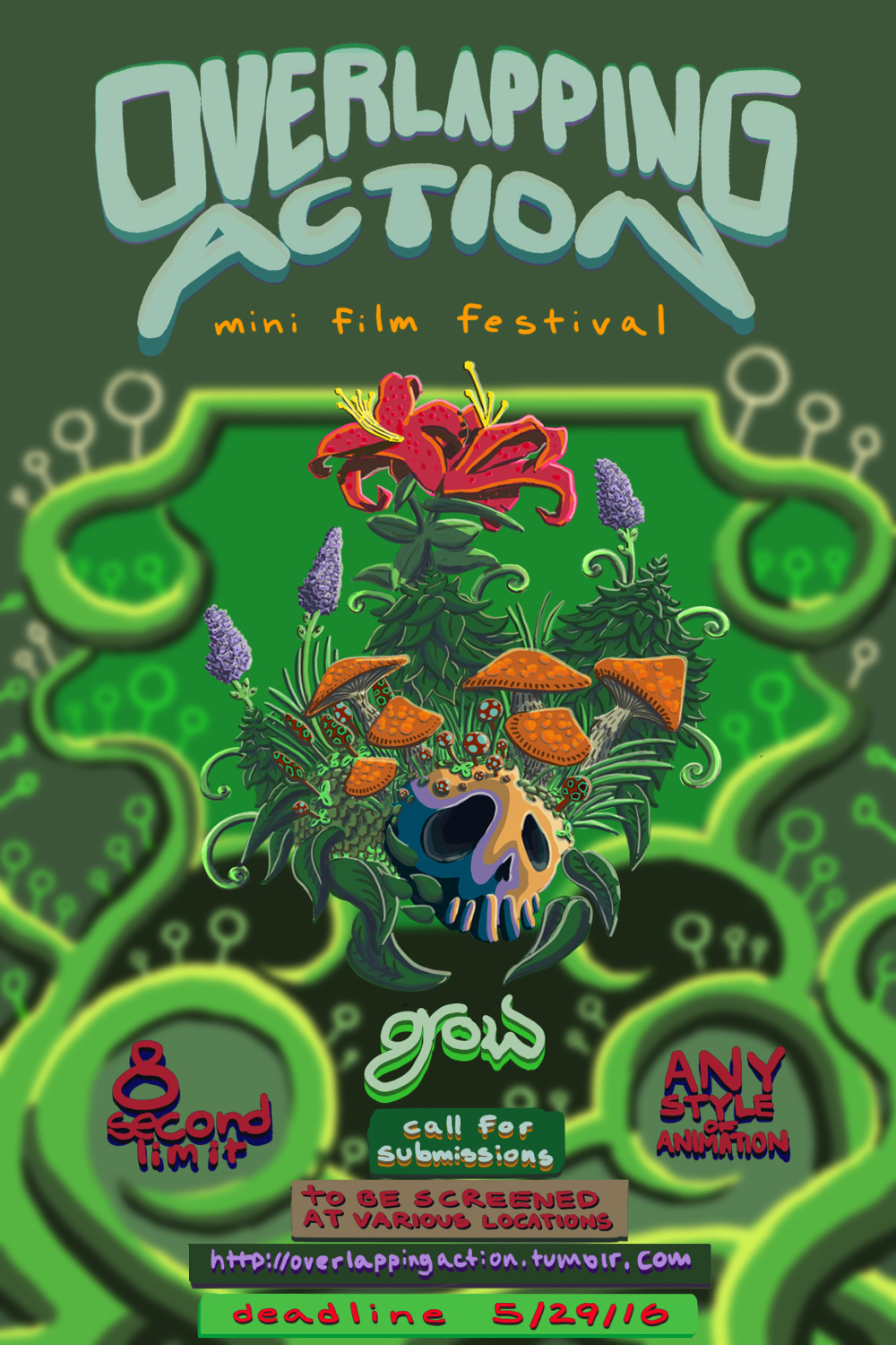 Overlapping Action: Mini Animation Festival - Ben Chapin Visual Art