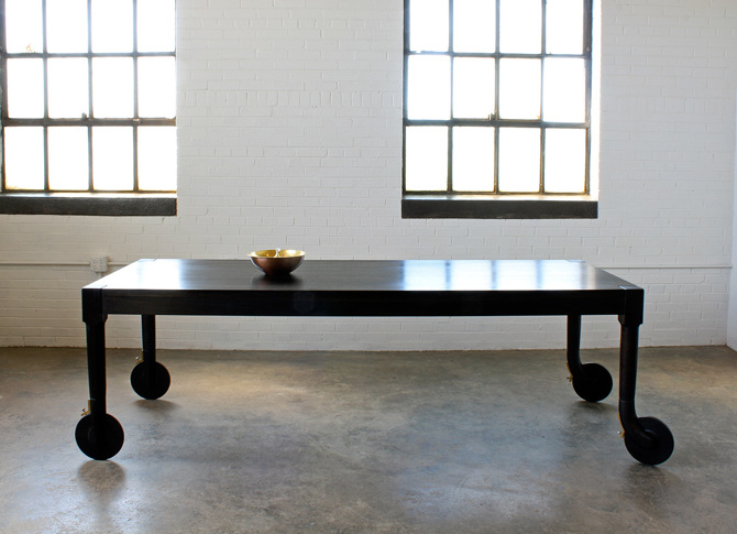 Rolling Dining Table - dreeben.com