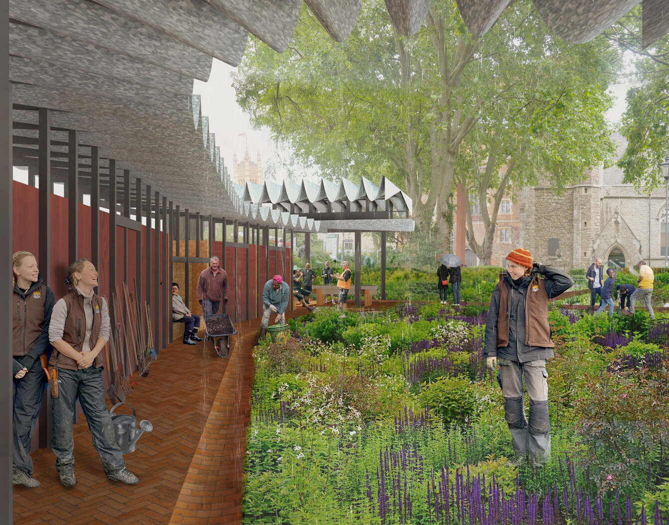 Lychgate Gardeners Pavilion - www.thomasrandallpage.com