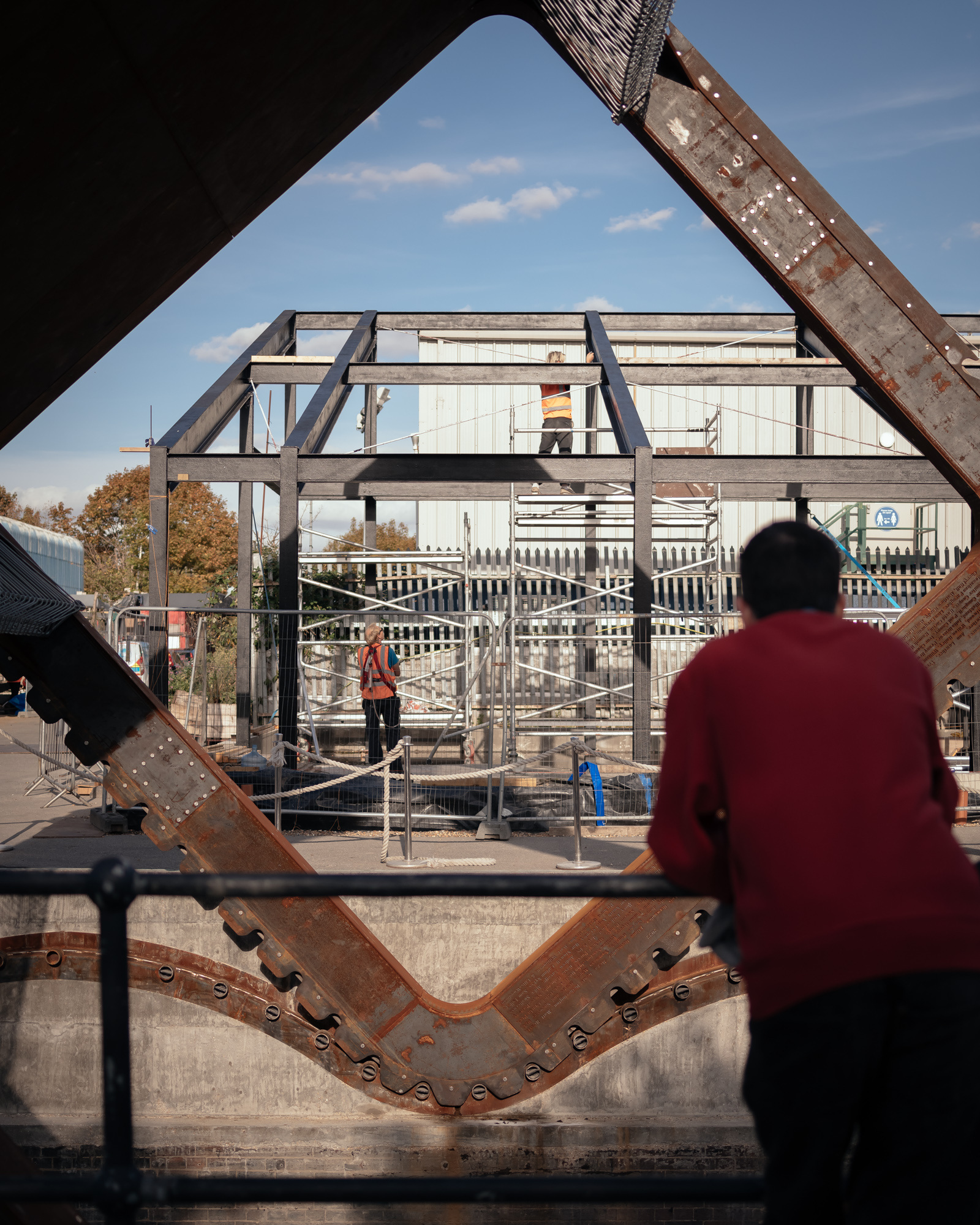 Cody Dock Rolling Bridge - www.thomasrandallpage.com
