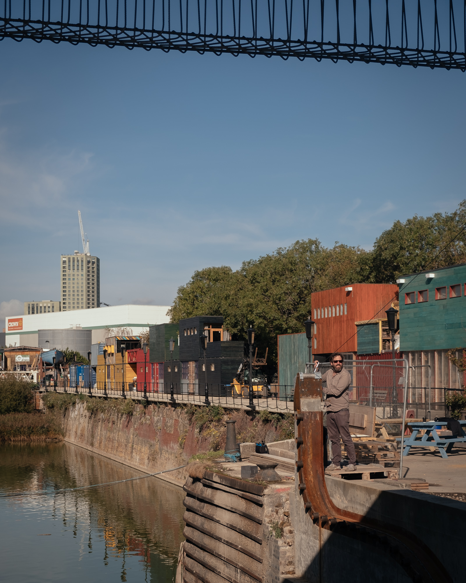 Cody Dock Rolling Bridge - www.thomasrandallpage.com