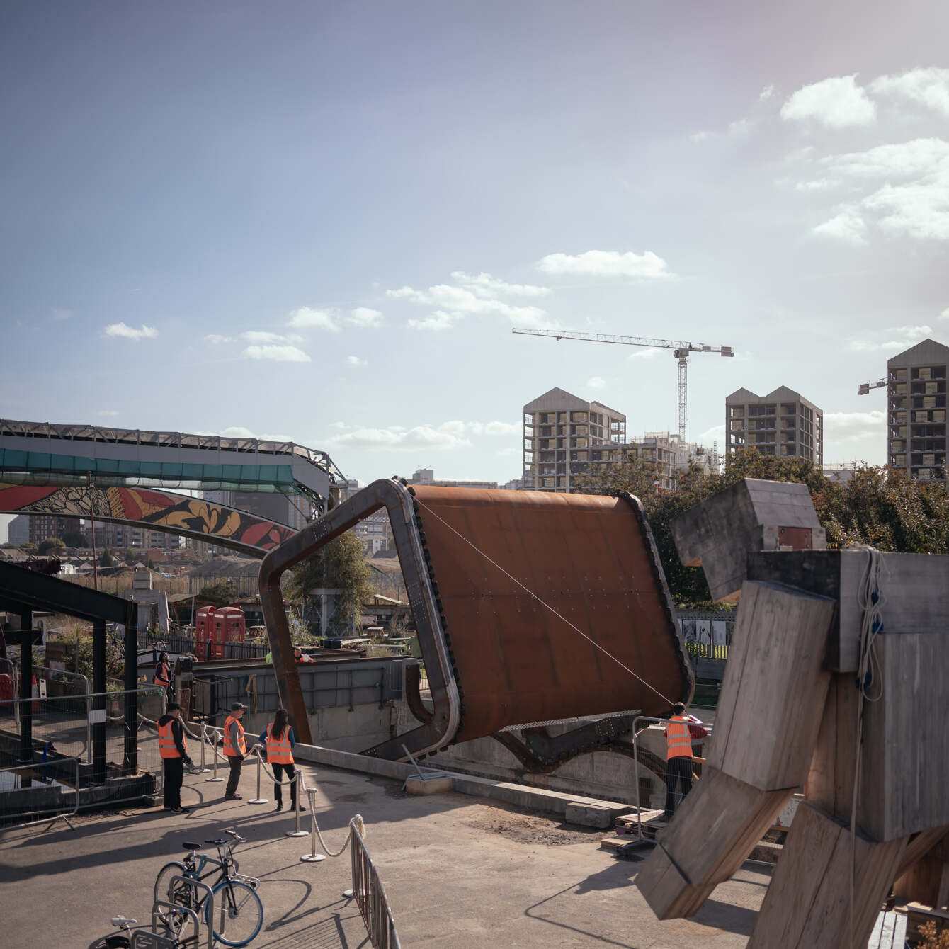 Cody Dock Rolling Bridge - www.thomasrandallpage.com