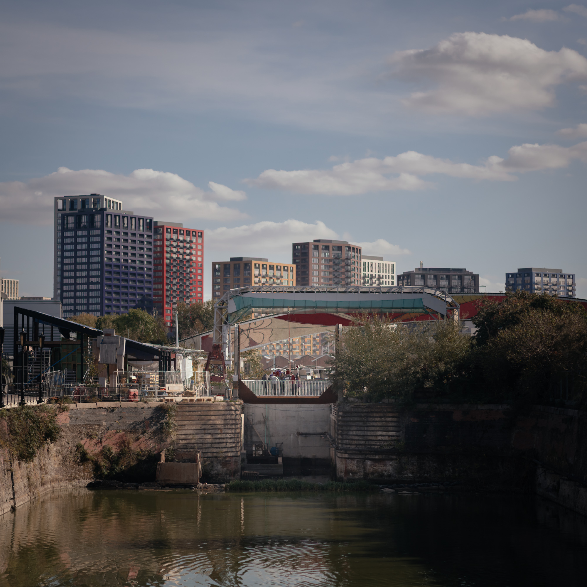 Cody Dock Rolling Bridge - www.thomasrandallpage.com