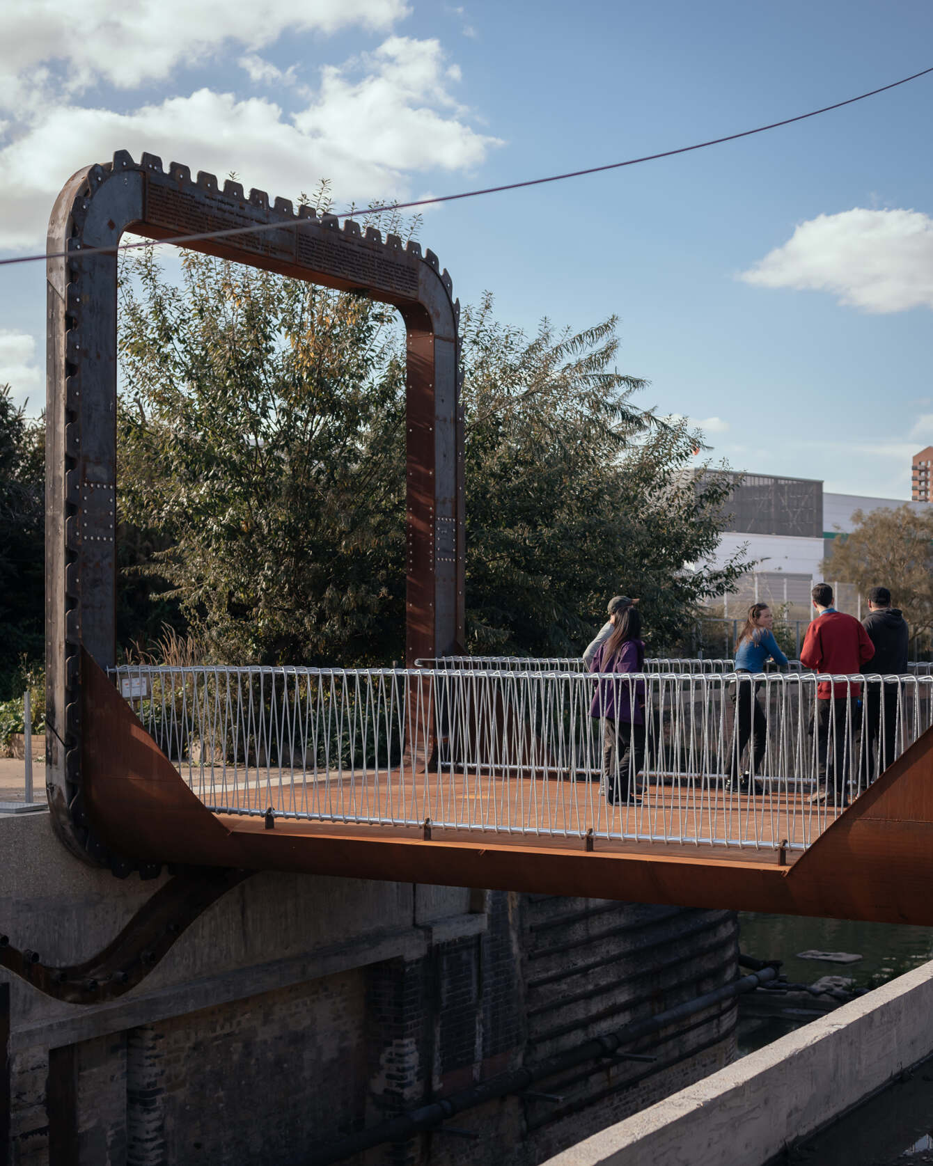 Cody Dock Rolling Bridge - www.thomasrandallpage.com