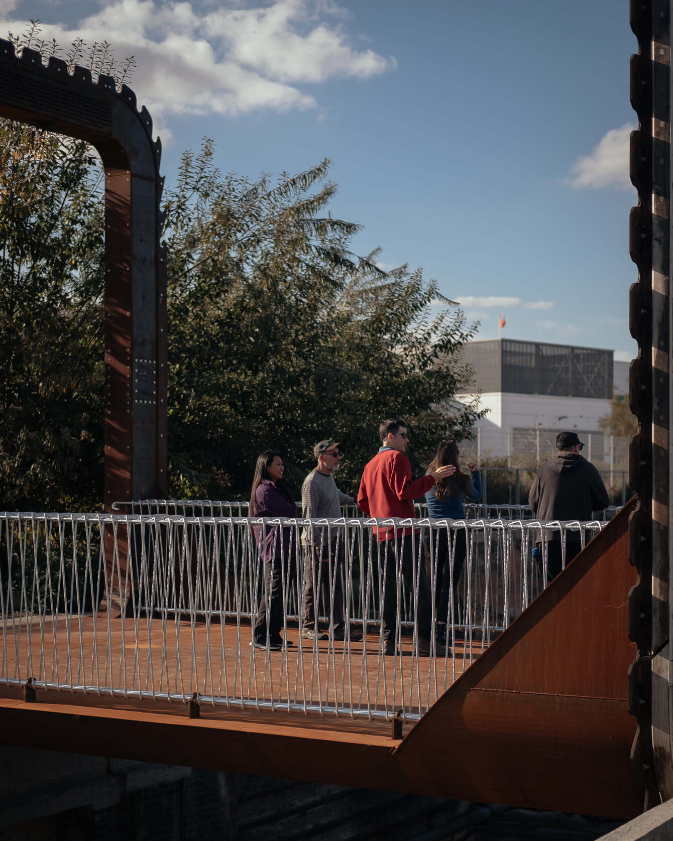 Cody Dock Rolling Bridge - www.thomasrandallpage.com