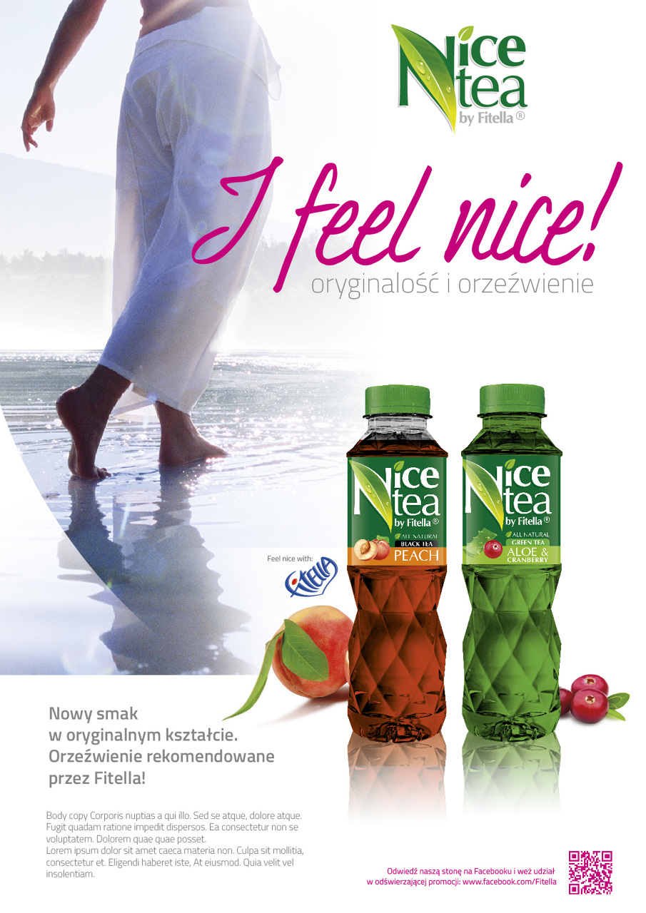 Nice Tea promotion - Personal Portfolio