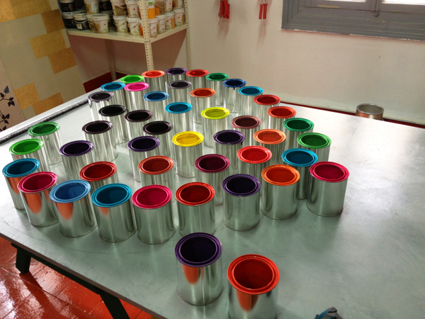 Paint Up Installation at TEDxBEIRUT Event - dihzahyners