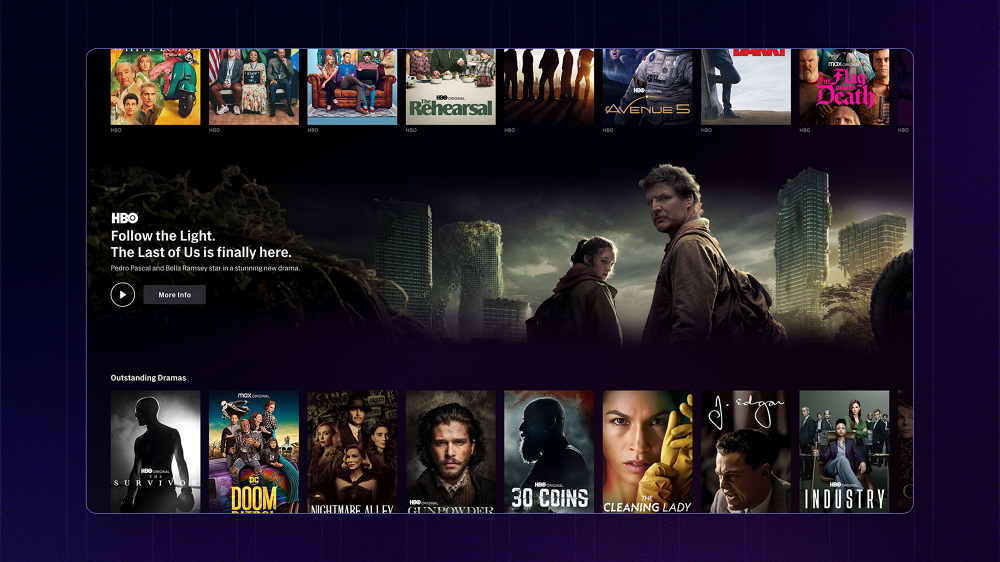 HBO MAX - Design by Justin Gray