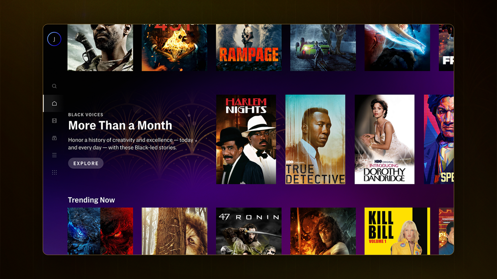 HBO MAX - Design by Justin Gray