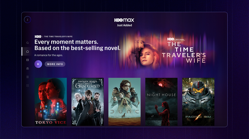 HBO MAX - Design by Justin Gray