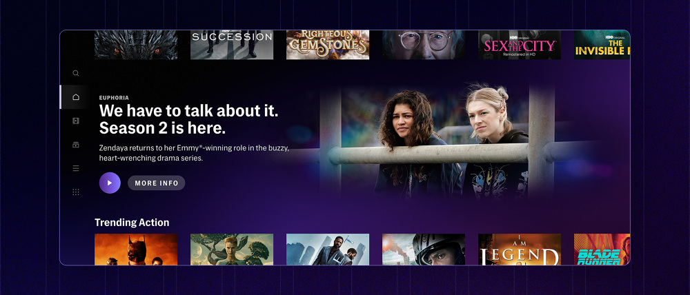 HBO MAX - Design by Justin Gray