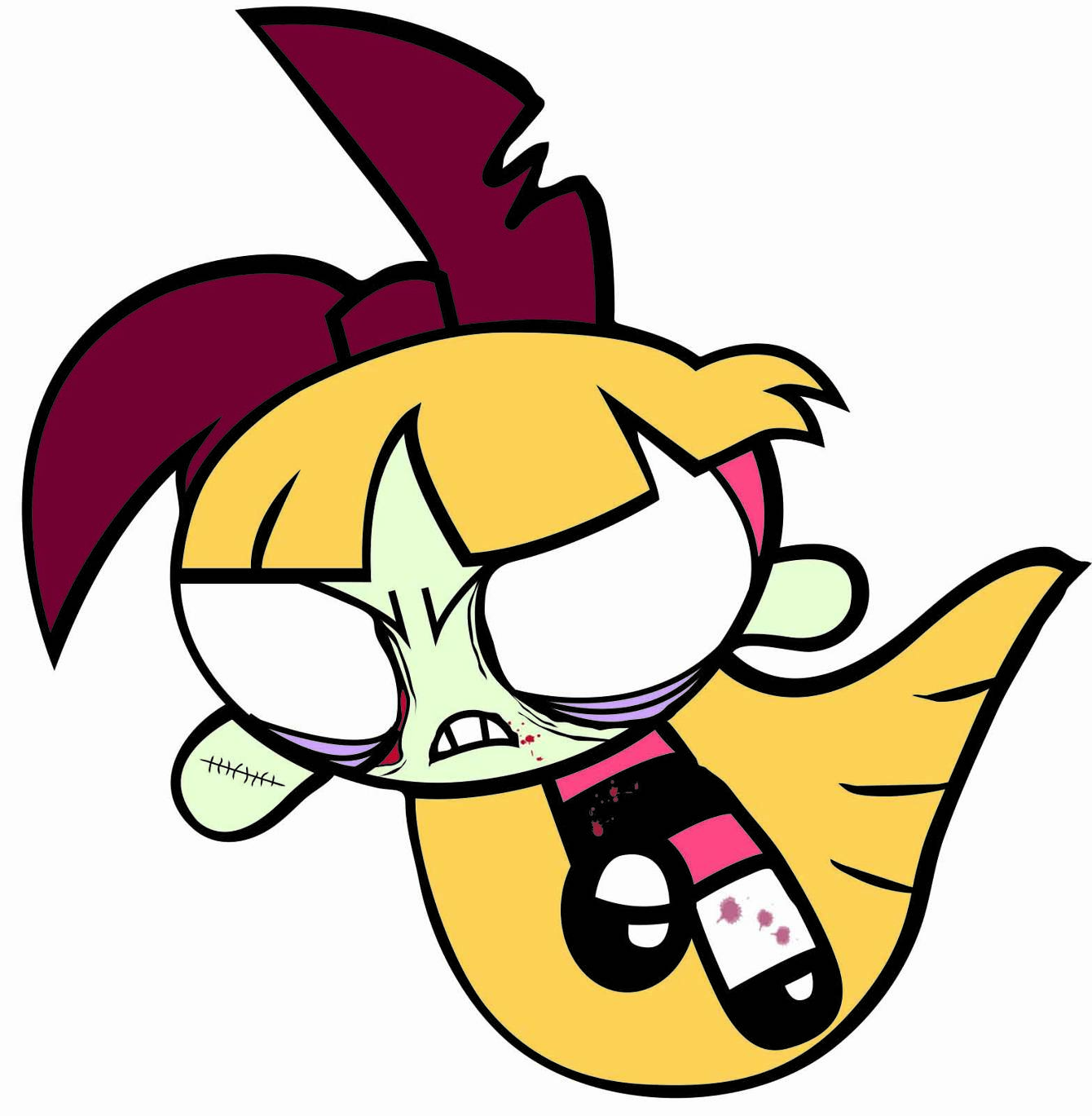 Graphic Licensing & Illustration - Zombie Powerpuff Girls - THE B WERD