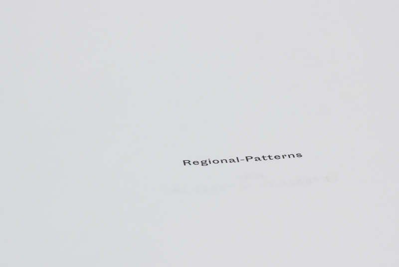 Regional-Patterns - tsu