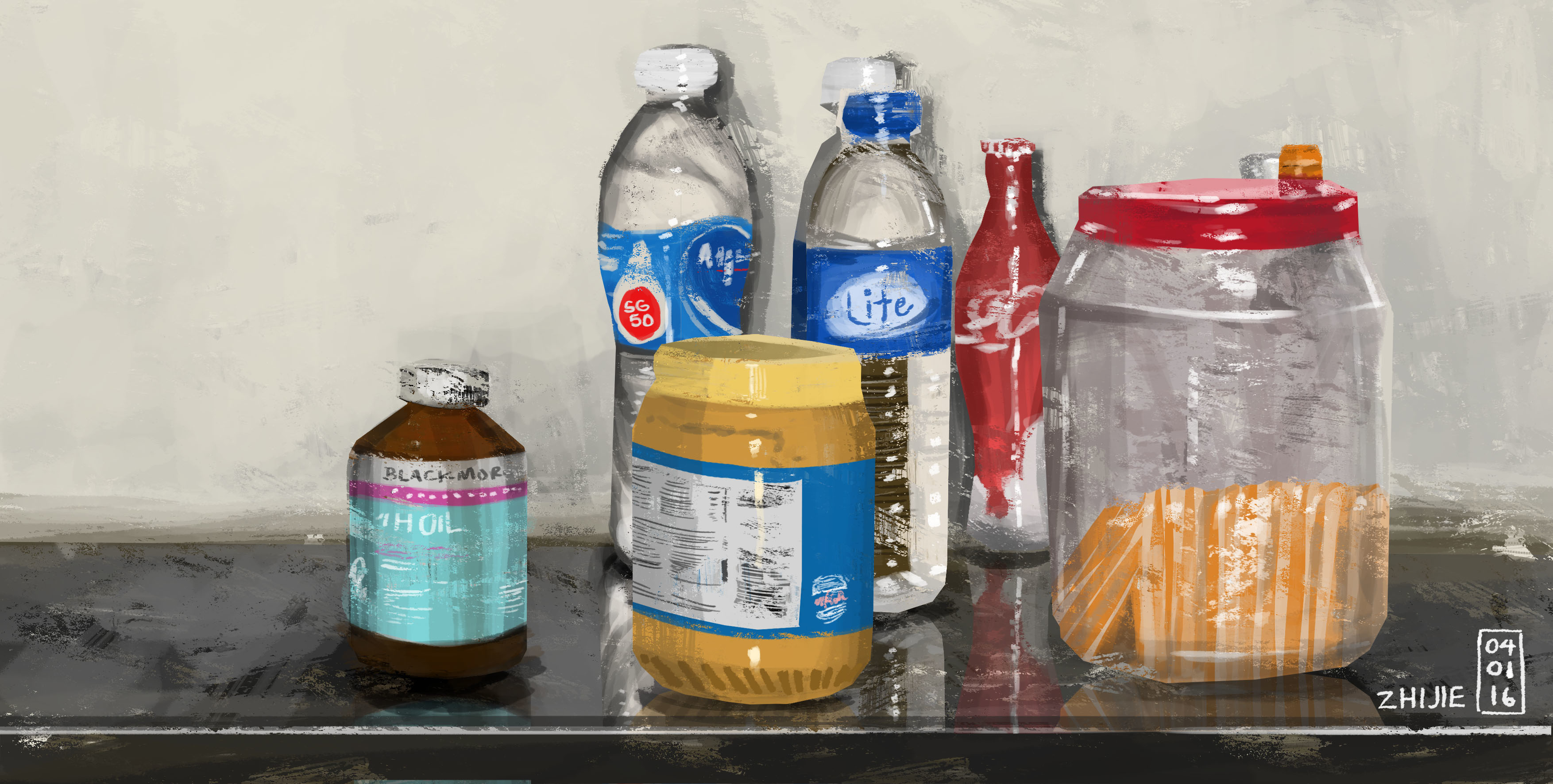 Personal Still-Life Paintings - Isaac Liang