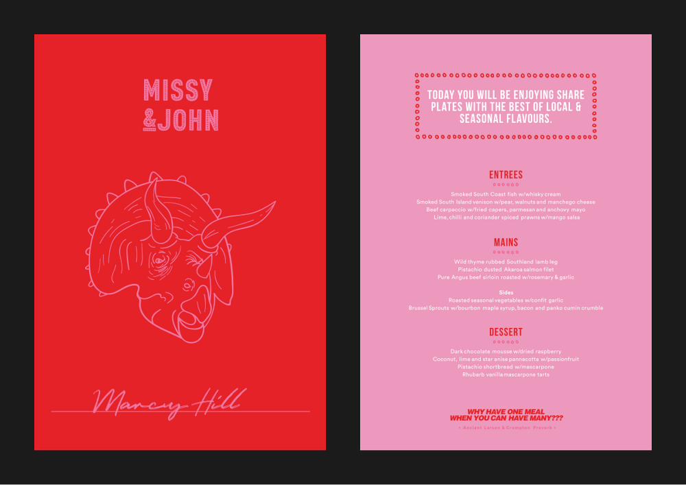 Hand crafted Wedding Typography - Hailey Sims Designs