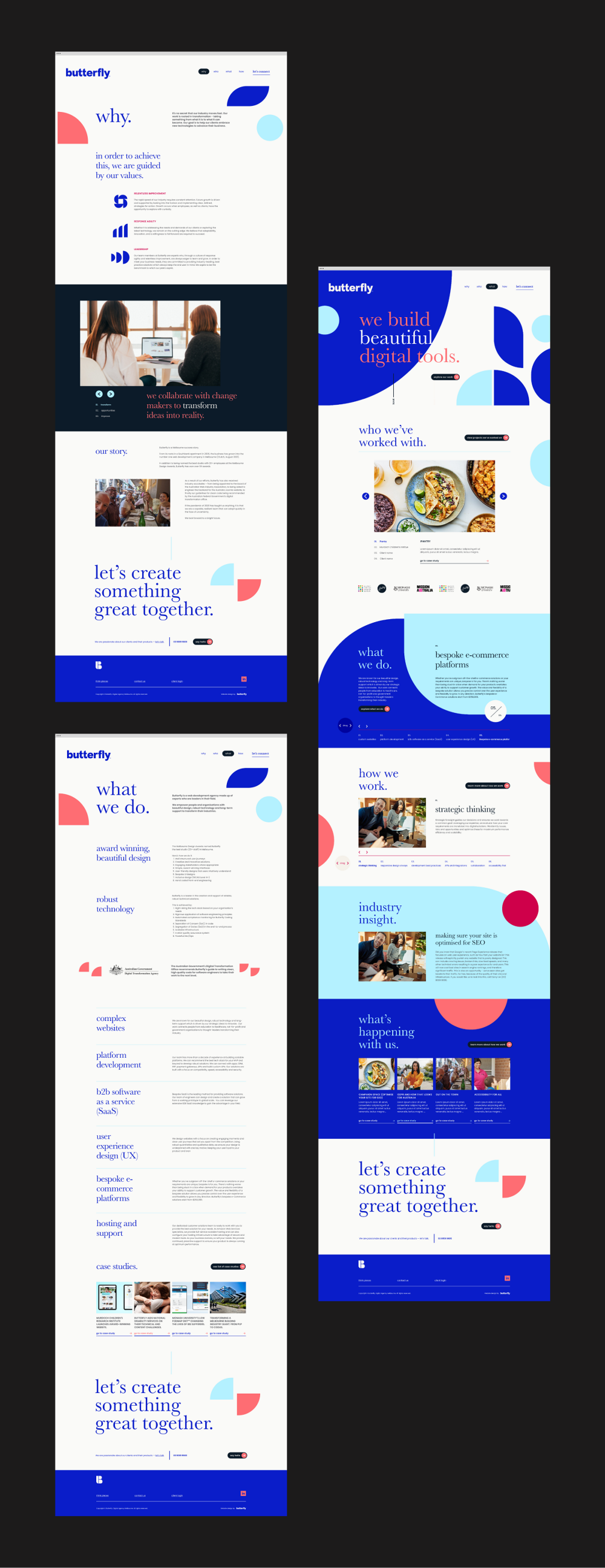 Identity design + UI Design - Hailey Sims Designs