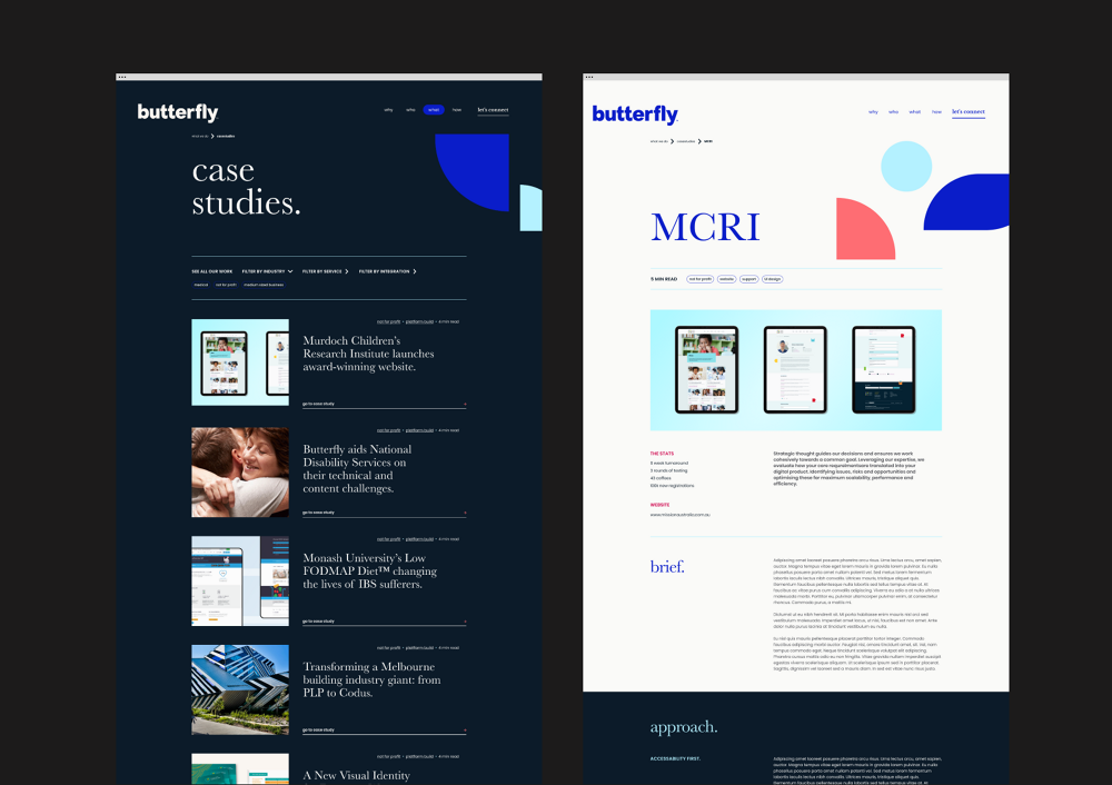 Identity design + UI Design - Hailey Sims Designs