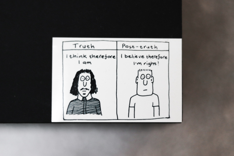 Fake news alignment (in reflection) - Áron Kútvölgyi-Szabó