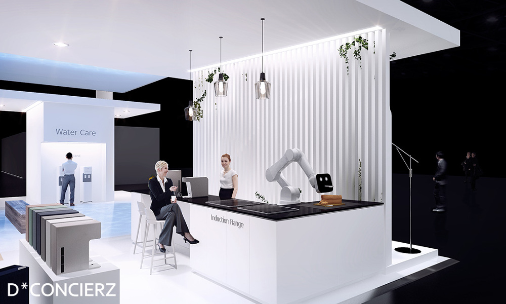 CES 2022 Coway Booth - Dconcierz