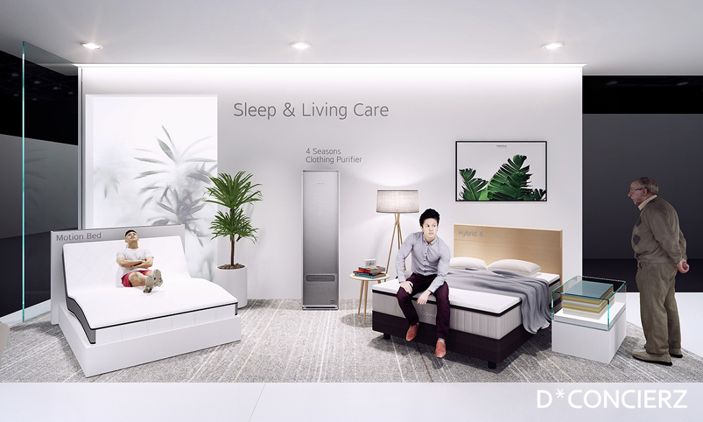 CES 2022 Coway Booth - Dconcierz