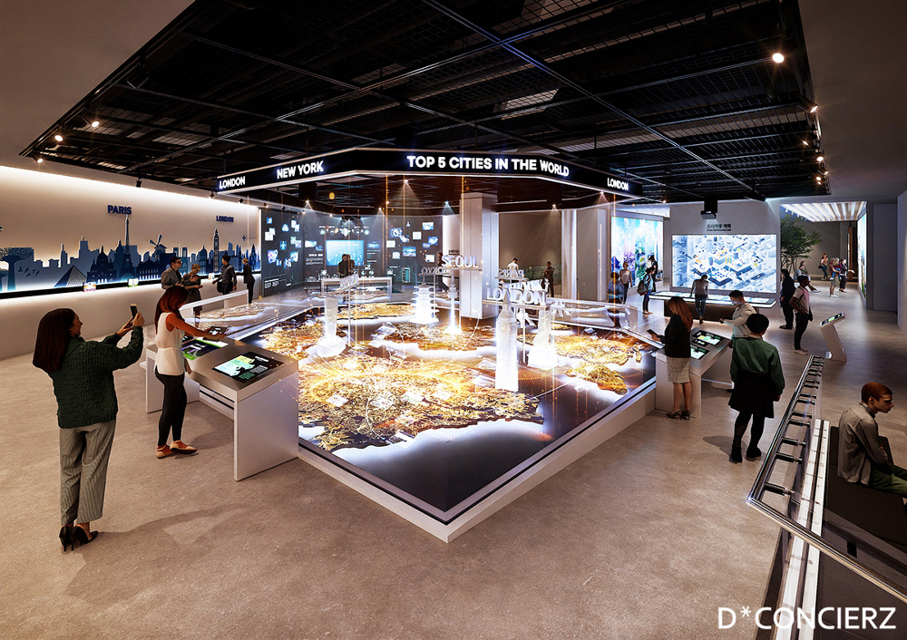 Future Seoul City Hall exhibition design Proposal - Dconcierz