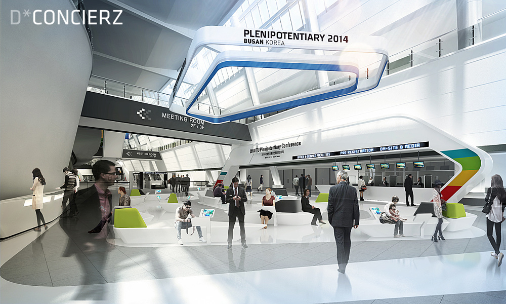 ITU2014 BEXCO in Busan Exhibition - Dconcierz